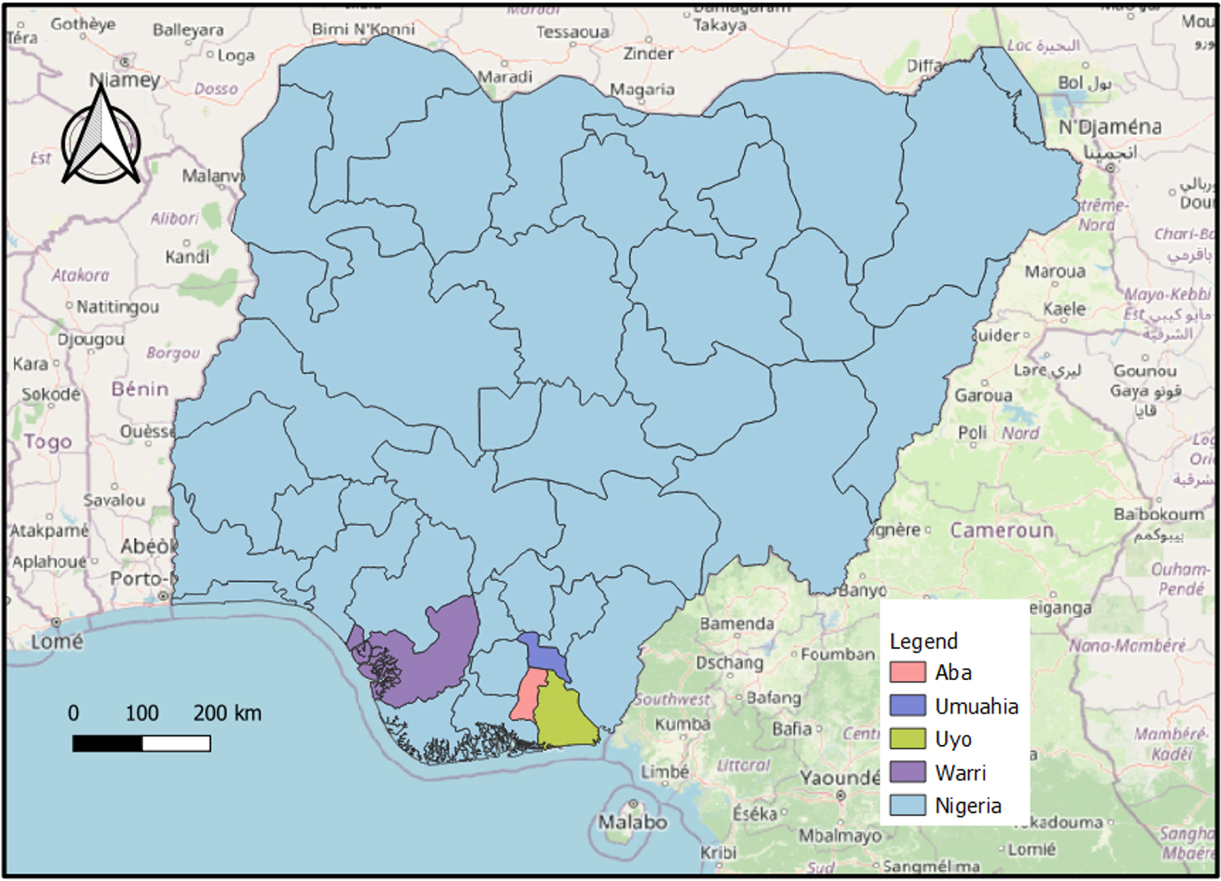 Urban theories and urbanization perspectives in cities across Nigeria ...