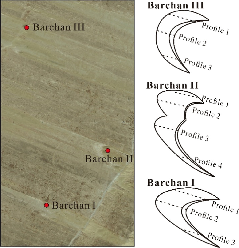 Grain size and heavy metal assessment in barchan dunes surrounding the ...