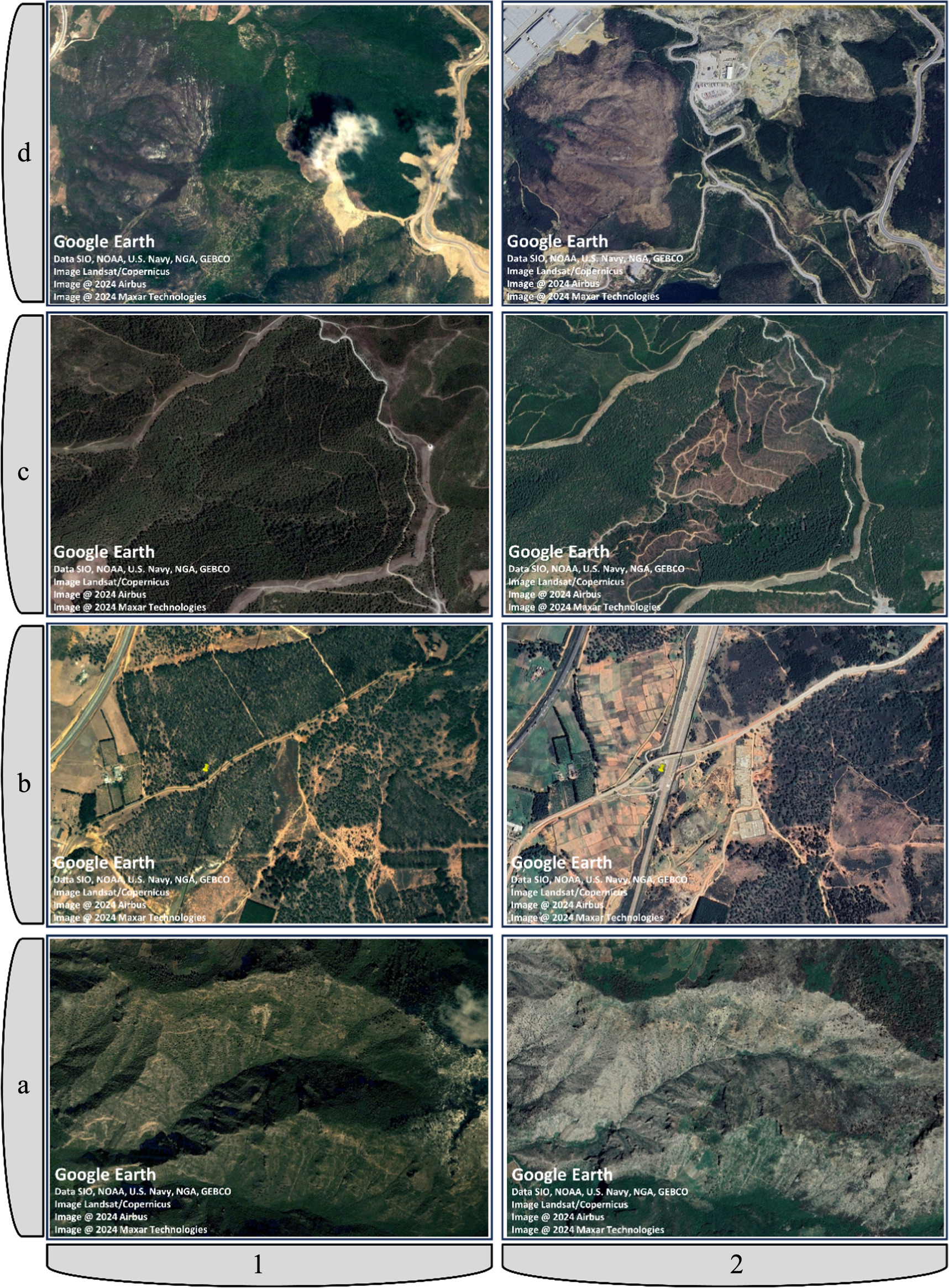 Deforestation drivers in northern Morocco: an exploratory spatial data ...