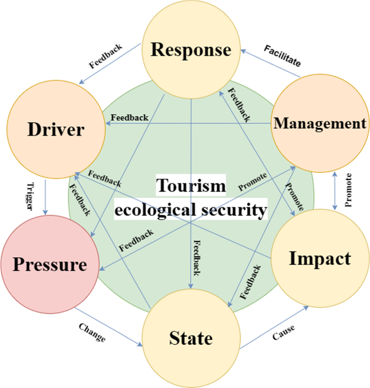 Spatial and temporal evolution and drive mechanism of tourism ecological security based on ...