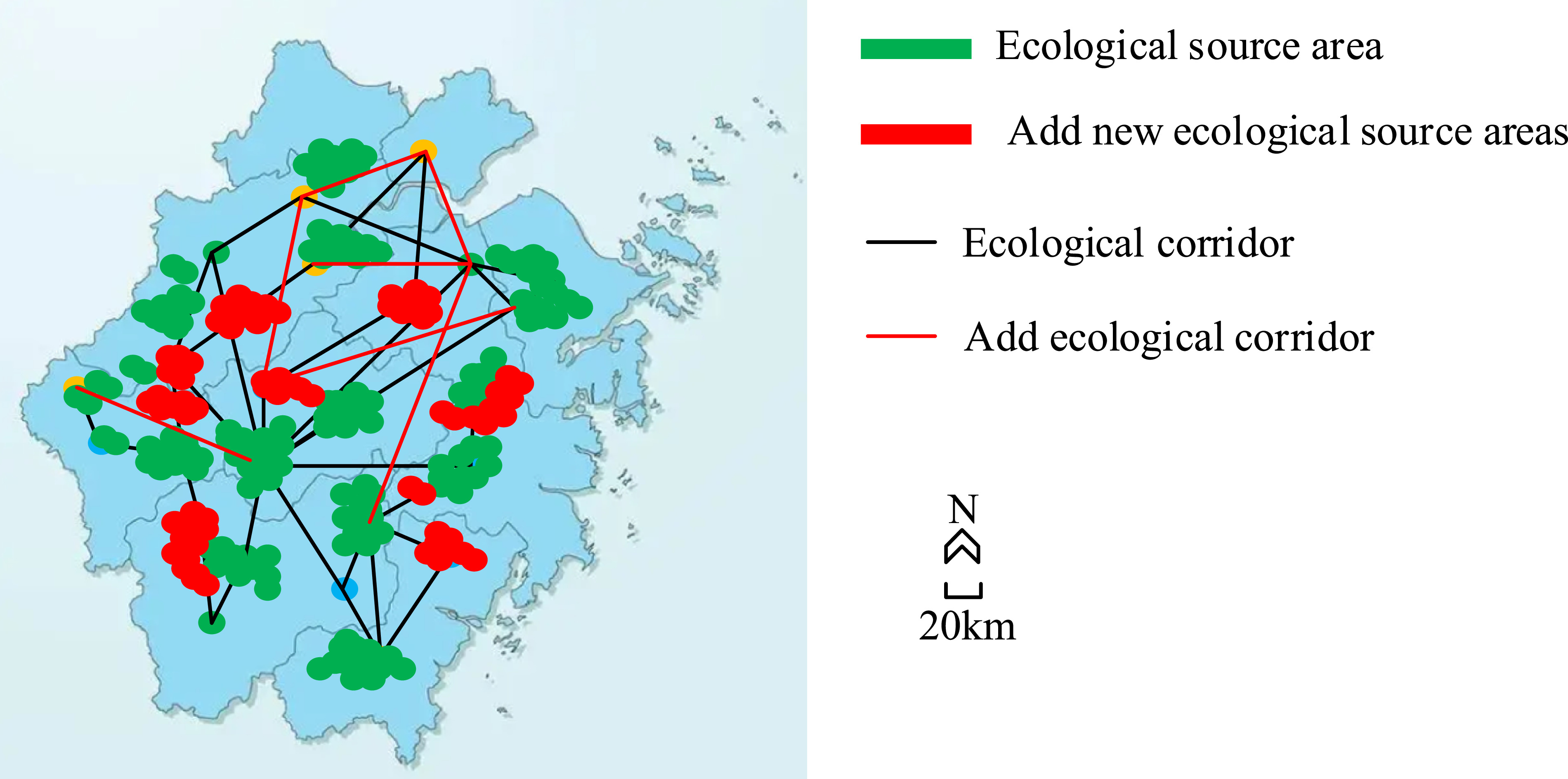 Optimization of ecological and economic network in coastal areas based ...