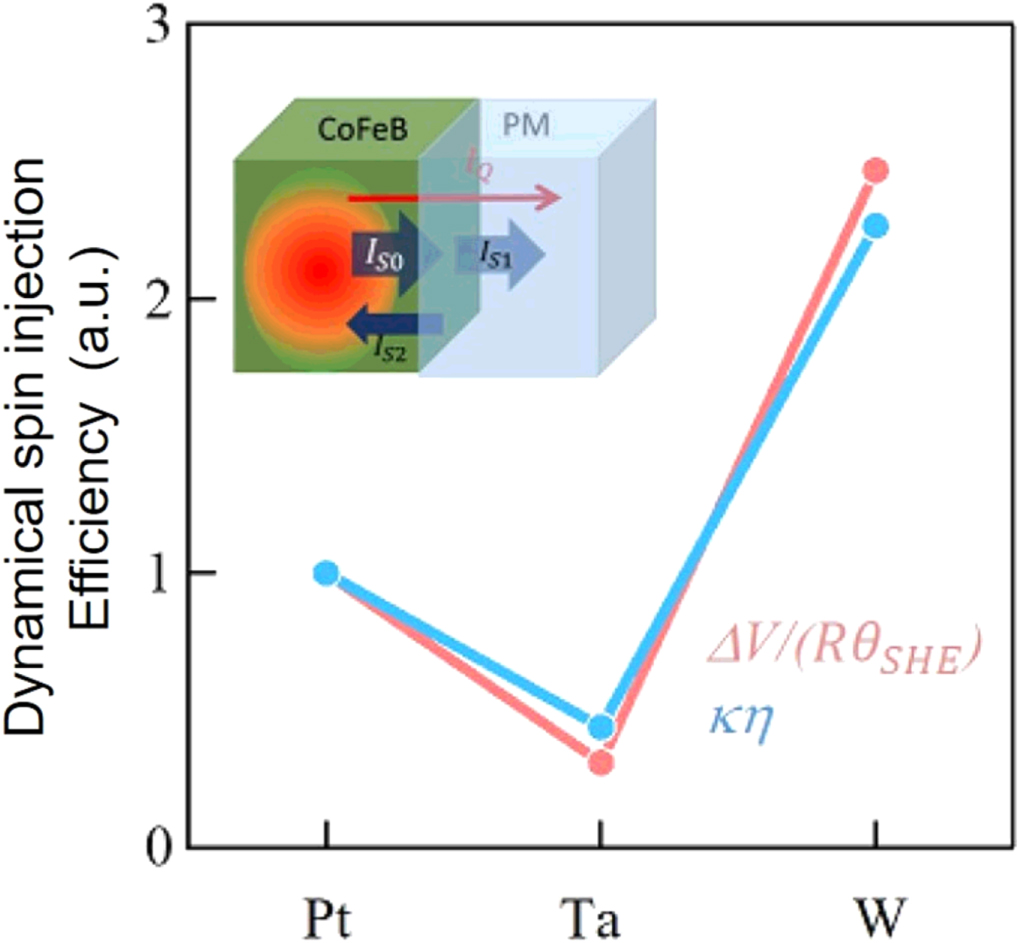 Signature of spin-dependent Seebeck effect in dynamical spin injection ...