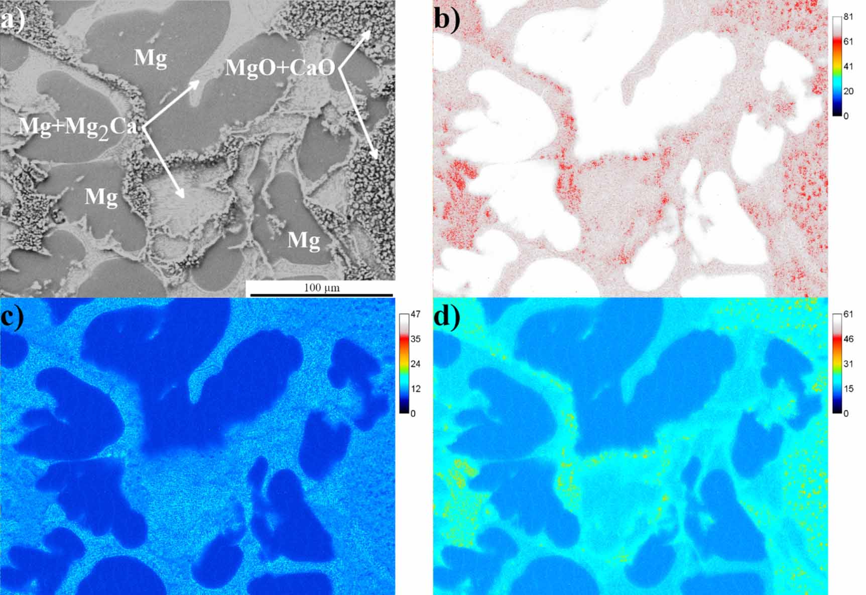 Interactions of CaO with pure Mg and Mg-Ca alloys—an in situ ...
