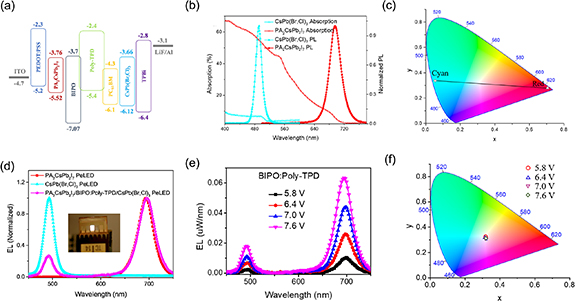 Metal halide perovskites-based white light-emitting diodes - IOPscience