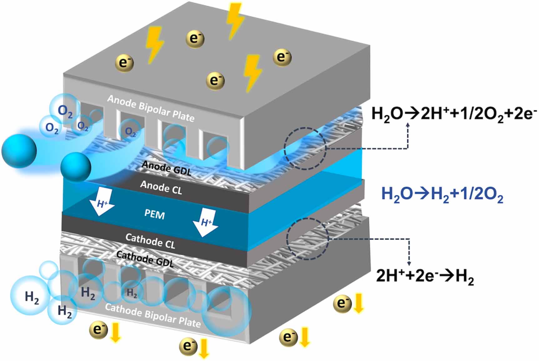 A brief introduction of electrode fabrication for proton exchange ...