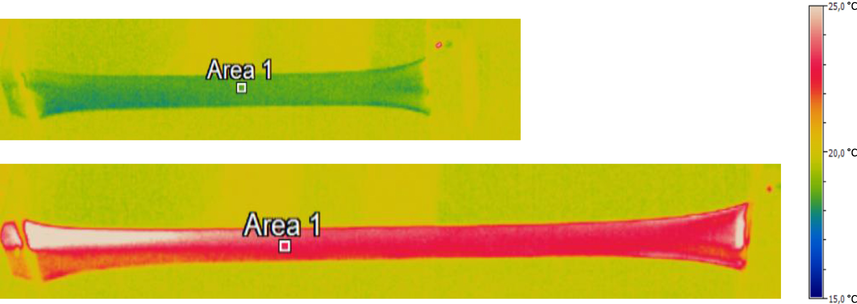 Natural rubber based elastocaloric solid-state refrigeration device ...