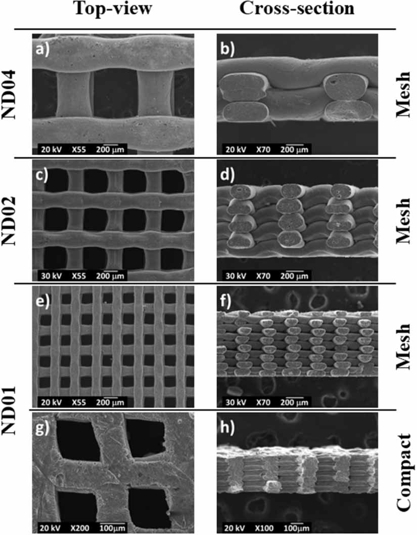Evaluating 3D printed mesh geometries in ceramic LiB electrodes ...
