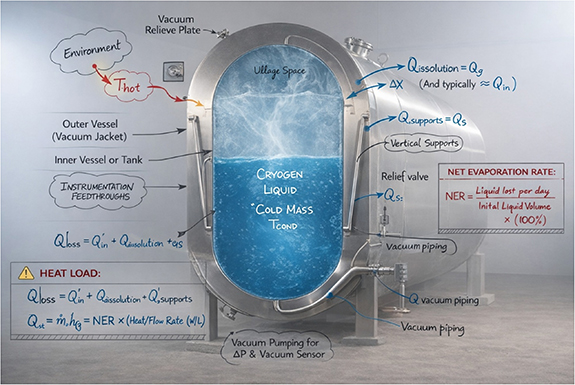 Thermodynamic effects and boil-off management in cryogenic propellant ...