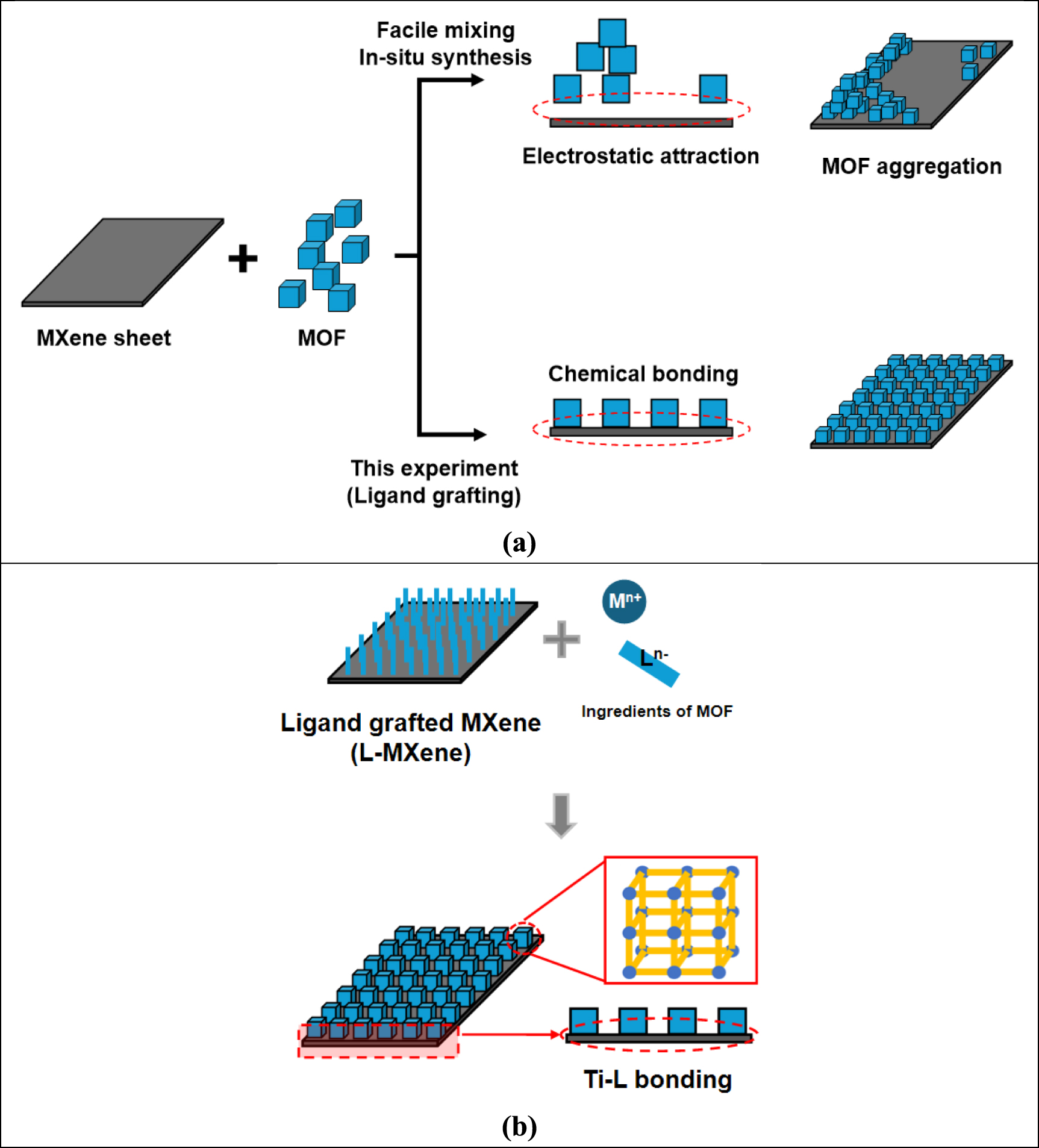 Fabrication of MOF@MXene composites via surface modification of MXene ...