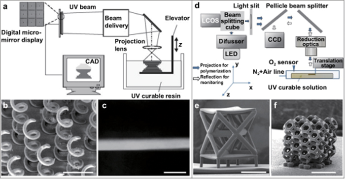 Projection micro stereolithography based 3D printing and its ...