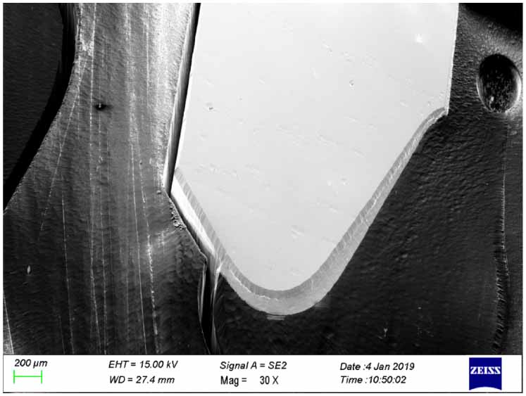 Creep feed grinding induced gradient microstructures in the superficial ...