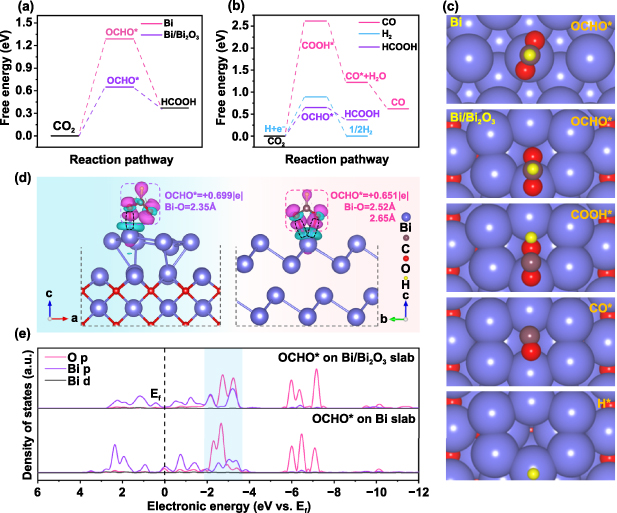 In-situ structural evolution of Bi2O3 nanoparticle catalysts for CO2 ...