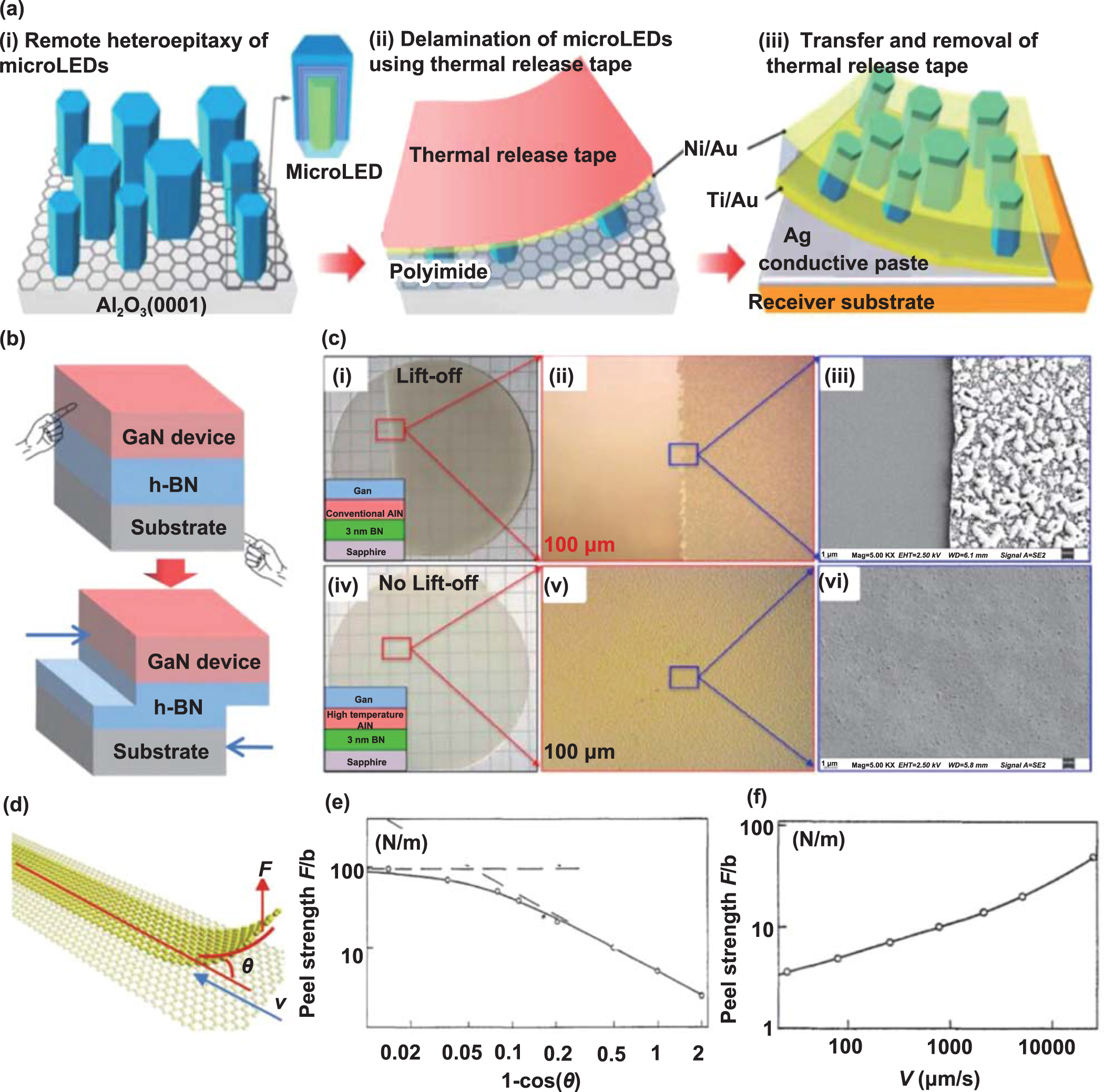 Mass transfer techniques for large-scale and high-density microLED ...