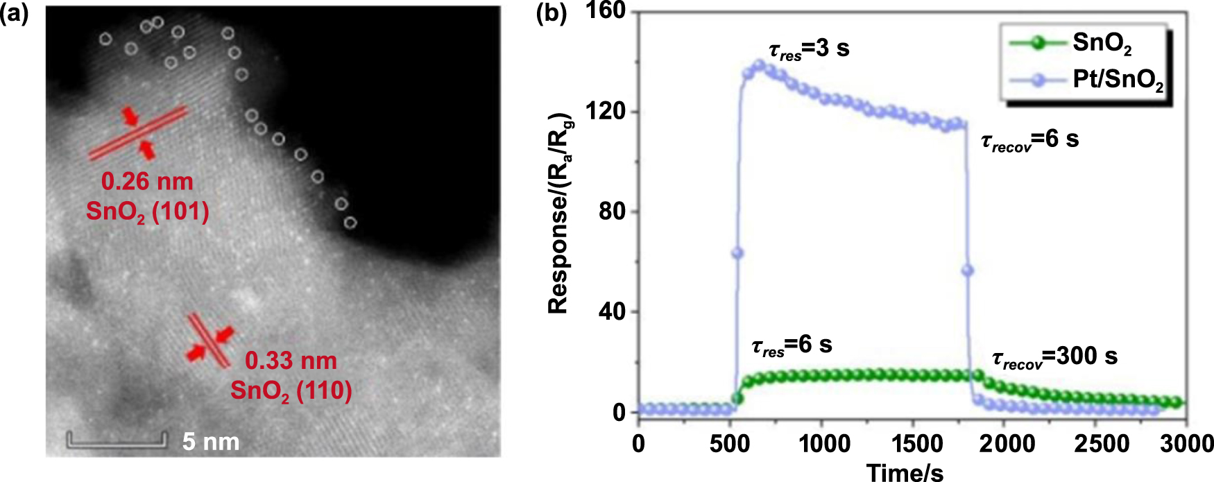 Atomic layer deposition to heterostructures for application in gas ...