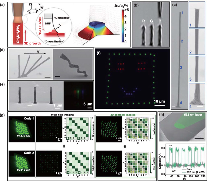 Recent advances in meniscus-on-demand three-dimensional micro- and nano-printing for electronics ...