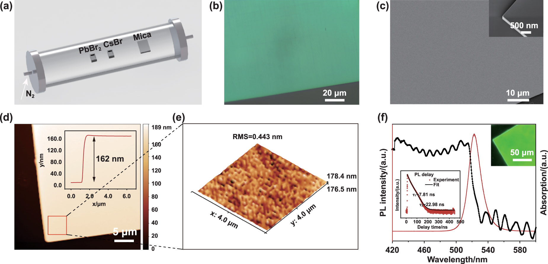 Laser patterning of large-scale perovskite single-crystal-based arrays ...