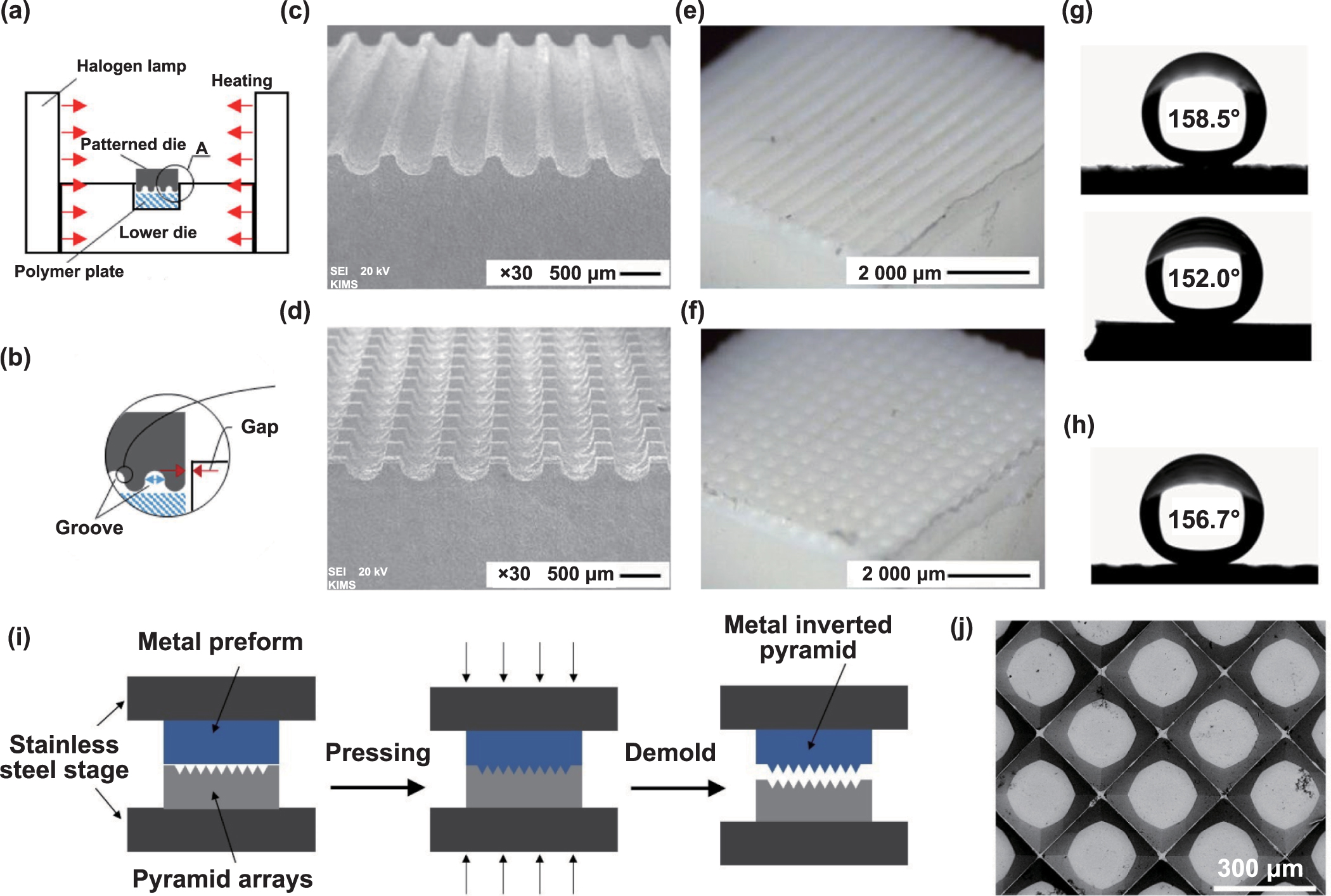 Recent progress in bio-inspired macrostructure array materials with ...