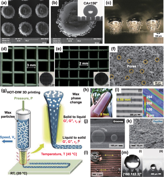 Recent progress in bio-inspired macrostructure array materials with ...