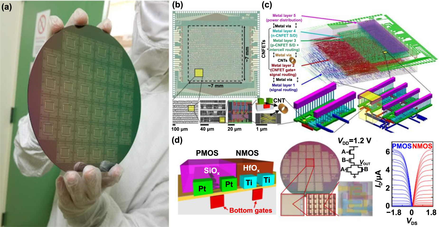 Carbon nanotube integrated circuit technology: purification, assembly ...