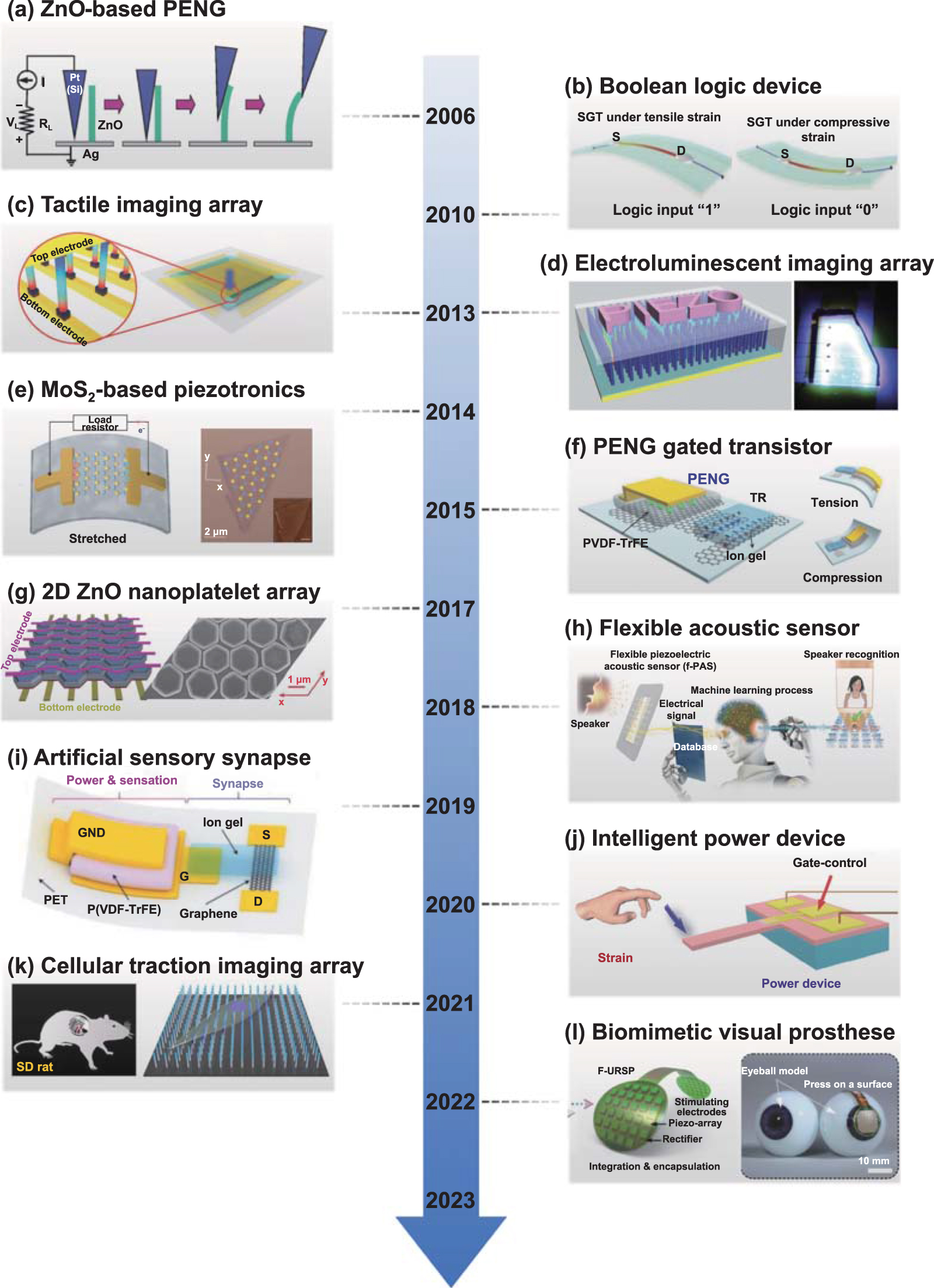 Piezotronic neuromorphic devices: principle, manufacture, and ...