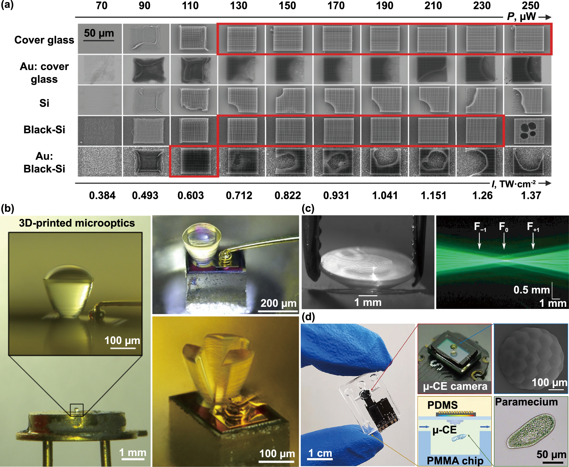 Two-photon polymerization lithography for imaging optics - IOPscience