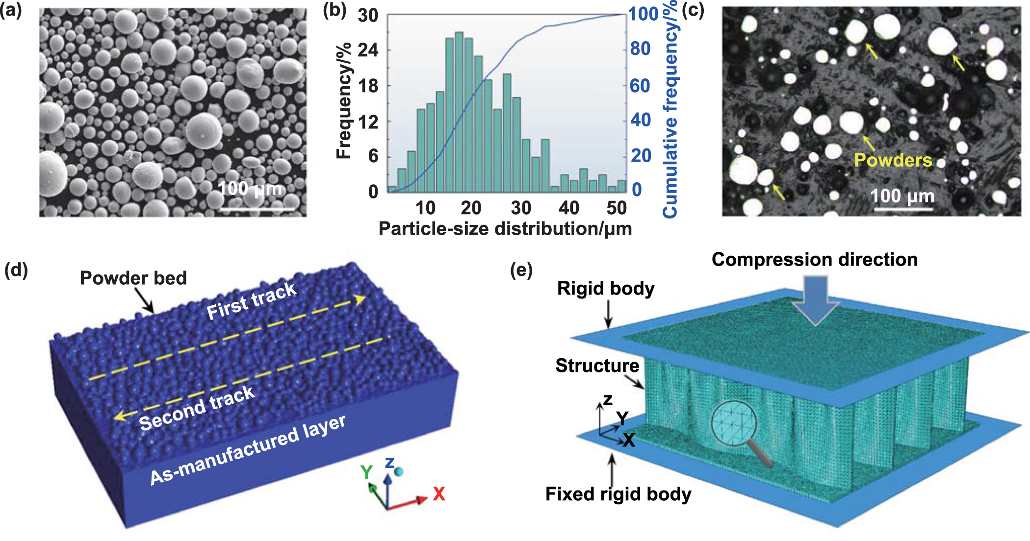 Design and additive manufacturing of bionic hybrid structure inspired ...