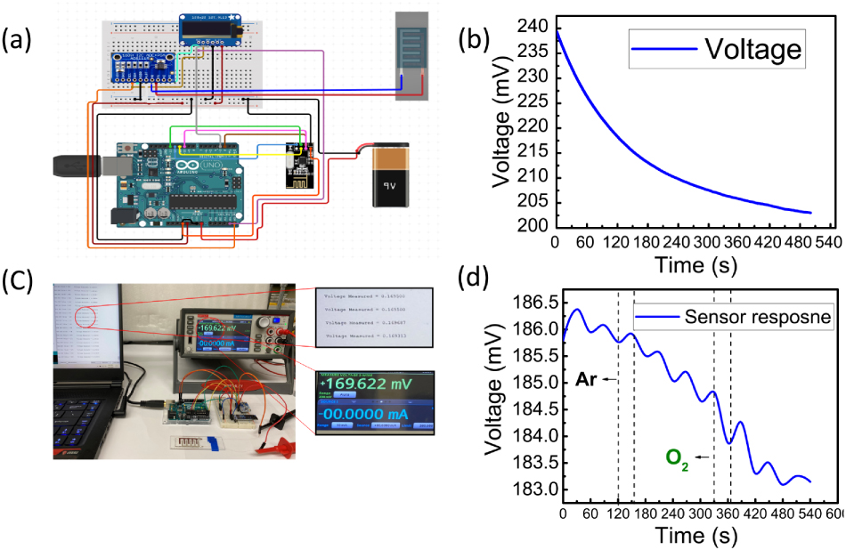 Printable and flexible wireless oxygen sensor - IOPscience