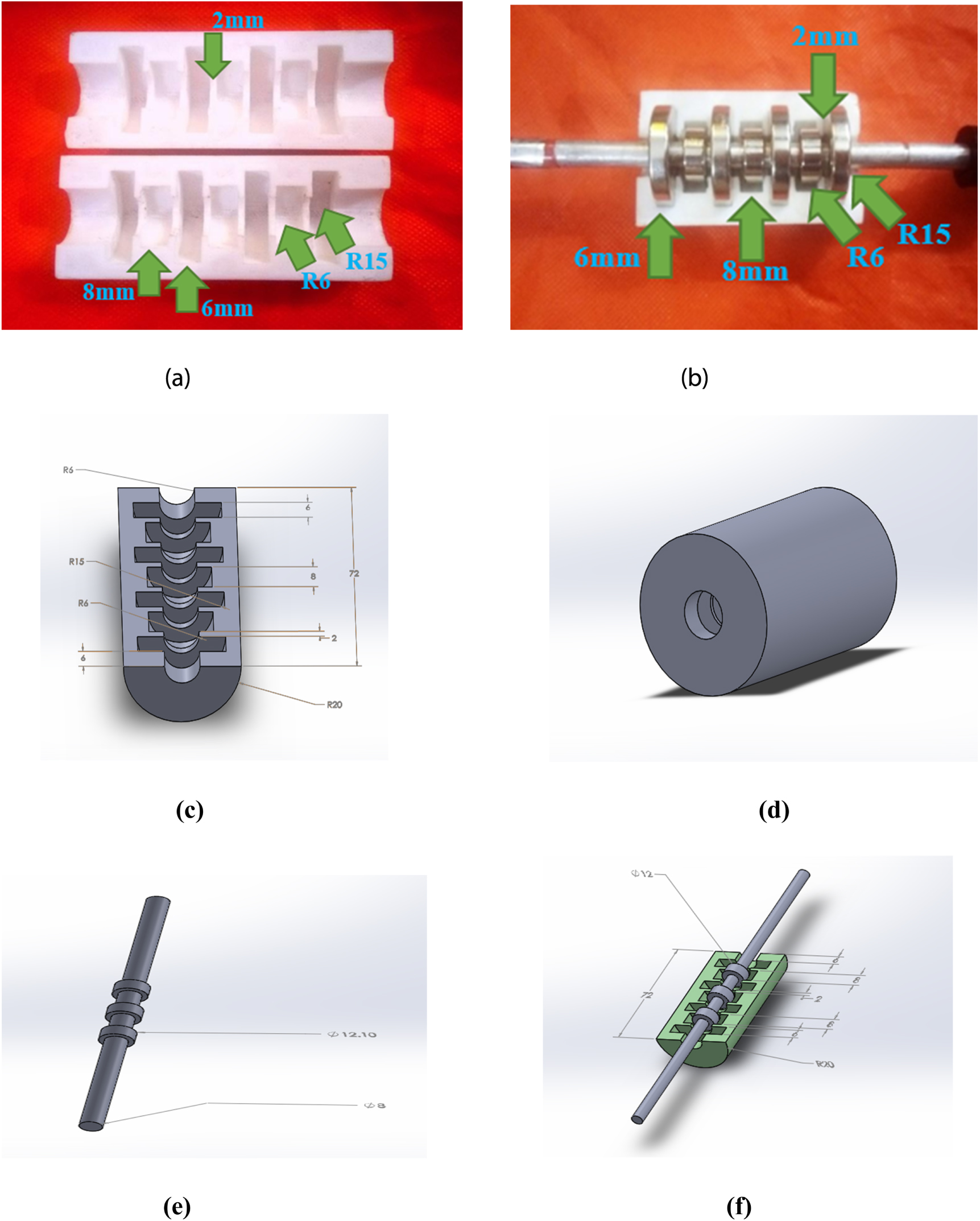 Design and fabrication of a magnetic bearing using magnetic edge effect ...