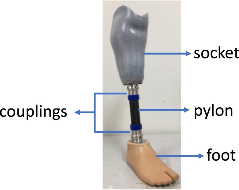Optimal material selection study of prosthetic socket and pylon tube in ...