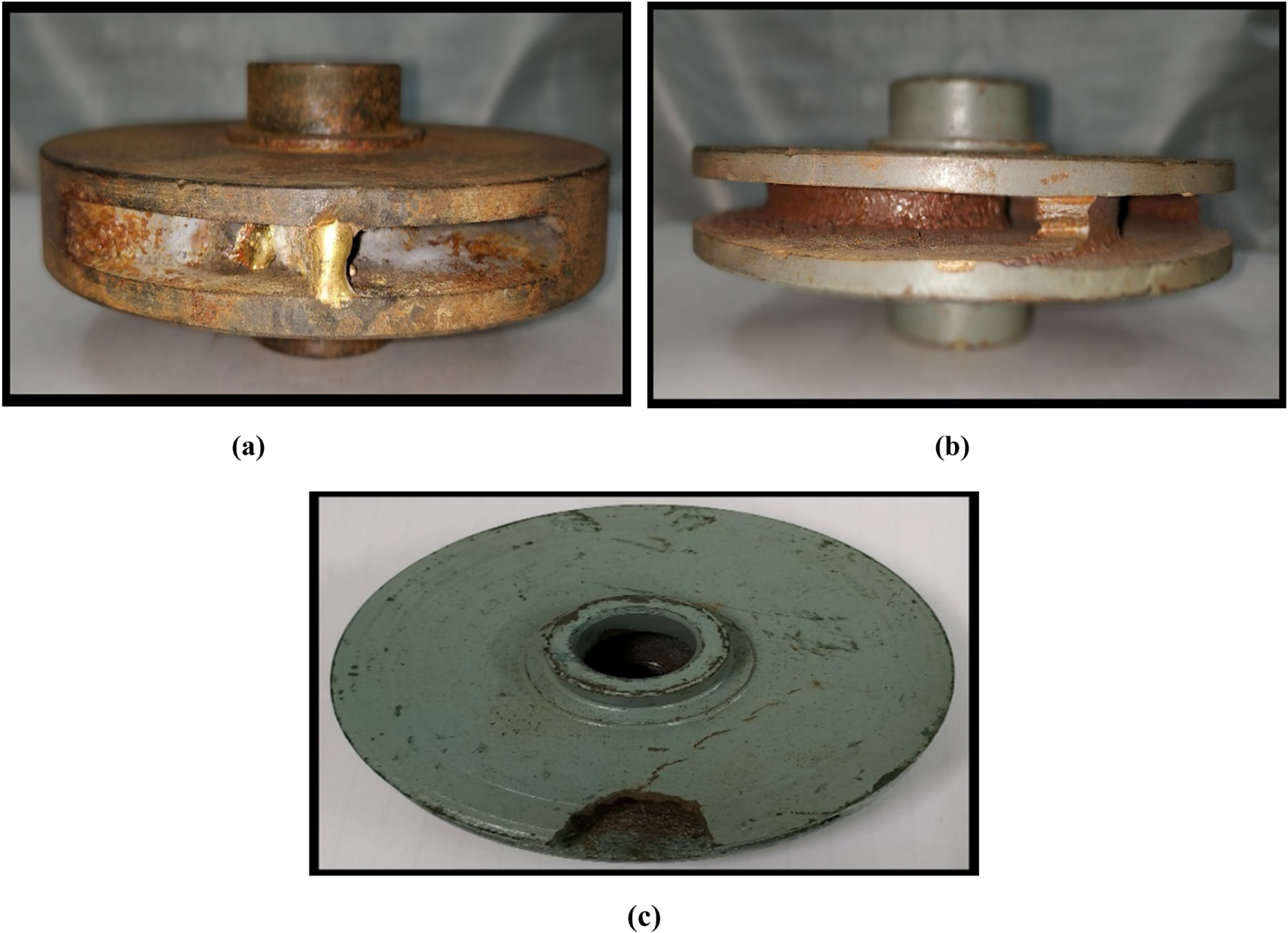 Centrifugal pump impeller defect identification by the improved ...