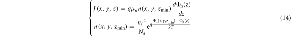 Analytical subthreshold current model of the dual-material tri-gate ...