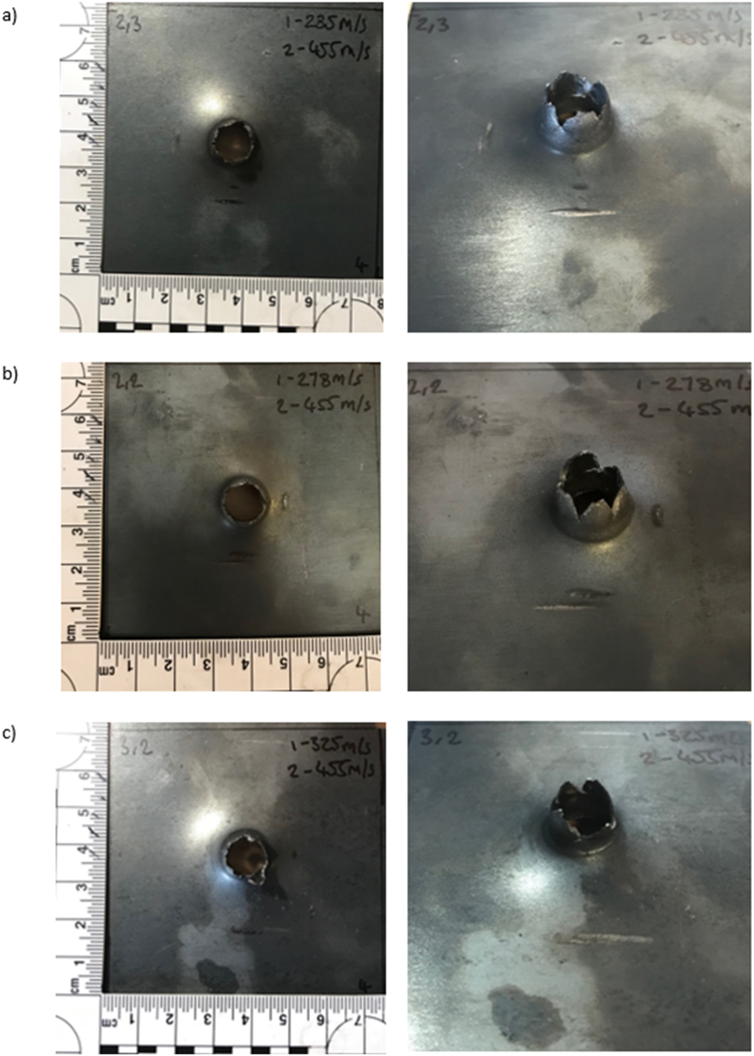 Multi-impact response of CR4 mild steel: characterising the transition ...
