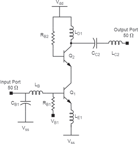A Ku-band LNA with 39.2 dB gain, 1.4 dB NF and shunt inductor-based matching network - IOPscience