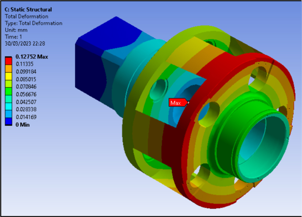 Redesigning planet carrier for material conservation using whale ...