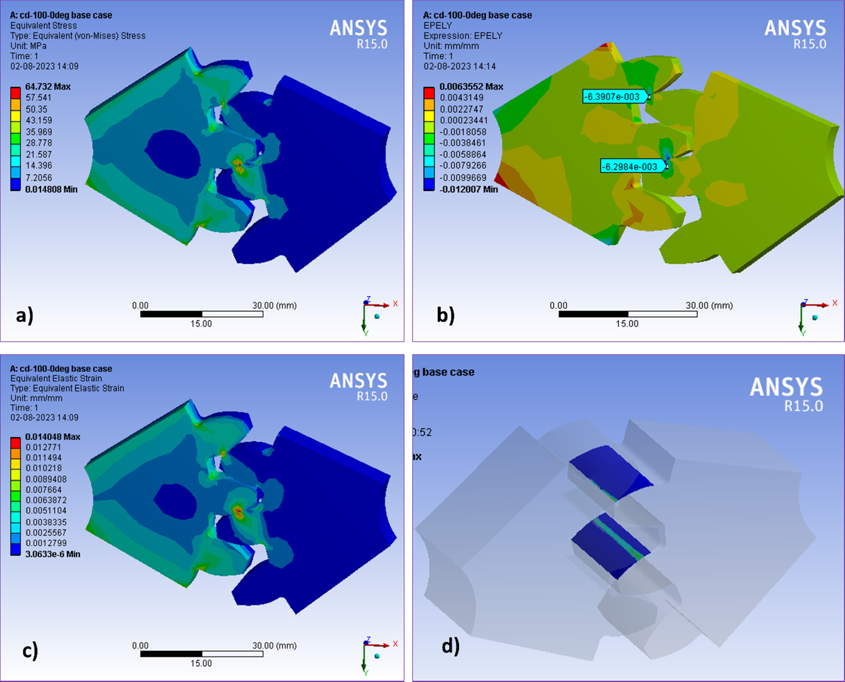 A Dual-pronged approach for evaluation of contact stresses in nylon ...