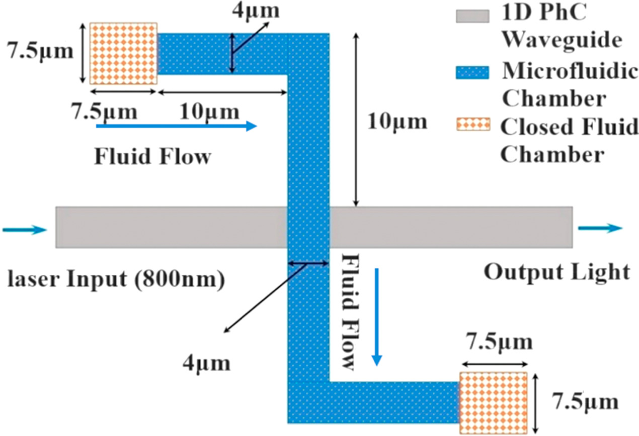 Optofluidic photonic crystal micro sensor for enhanced detection of ...