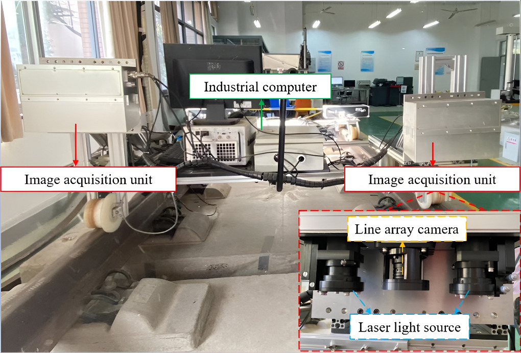 A railway fastener inspection method based on lightweight network ...