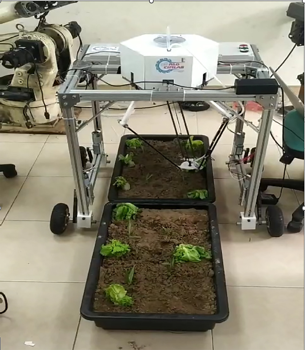 Development of a prototype of weeding robot - IOPscience