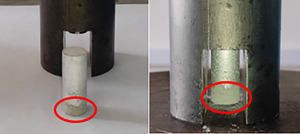 Comparison of single action die and floating die for compaction of ...
