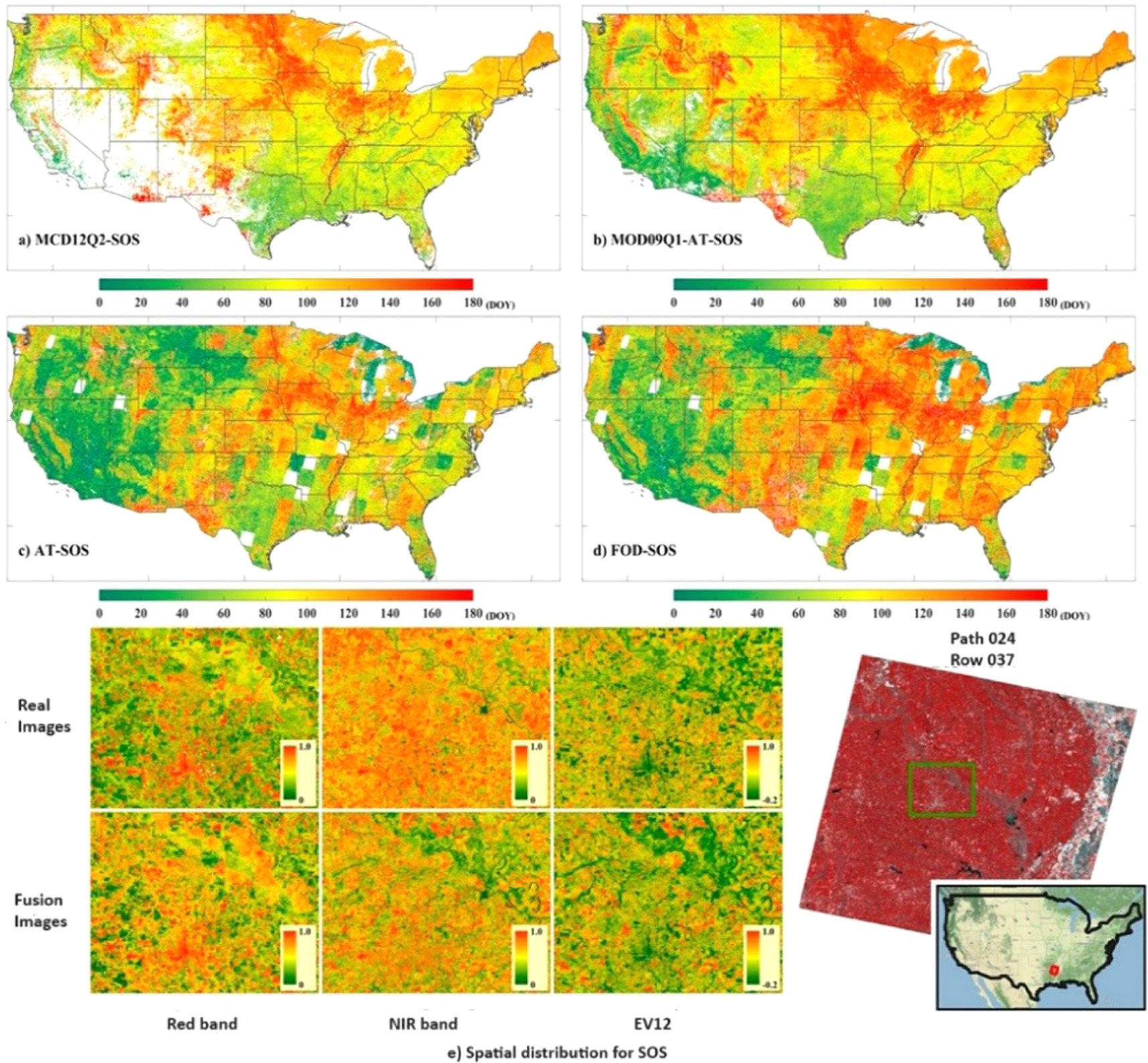 Pansharpening and spatiotemporal image fusion method for remote sensing ...