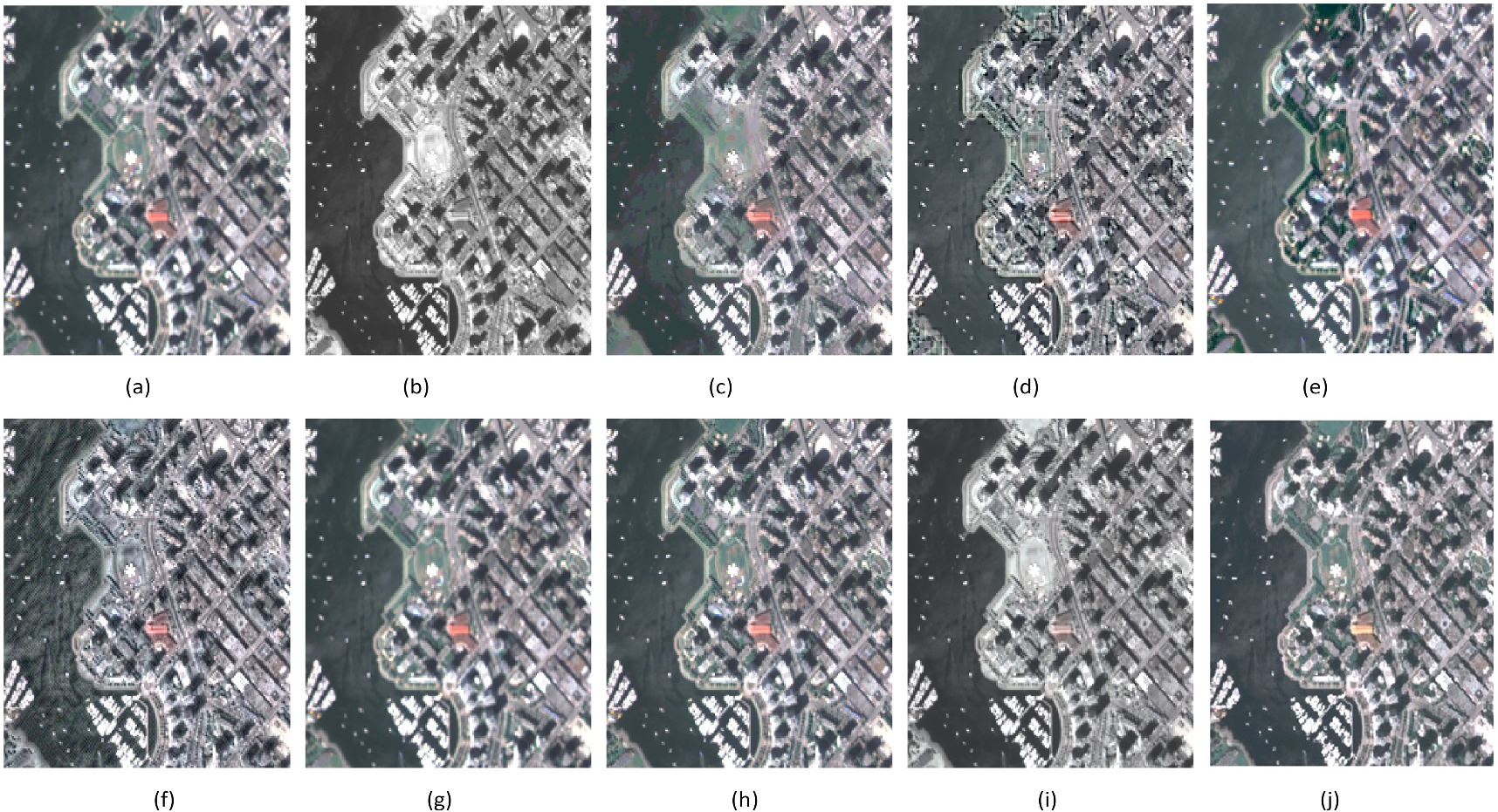 Pansharpening and spatiotemporal image fusion method for remote sensing ...