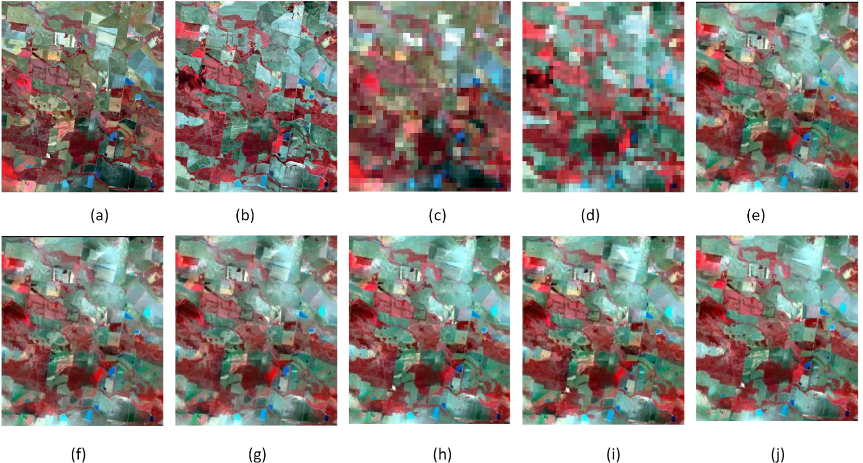 Pansharpening and spatiotemporal image fusion method for remote sensing ...
