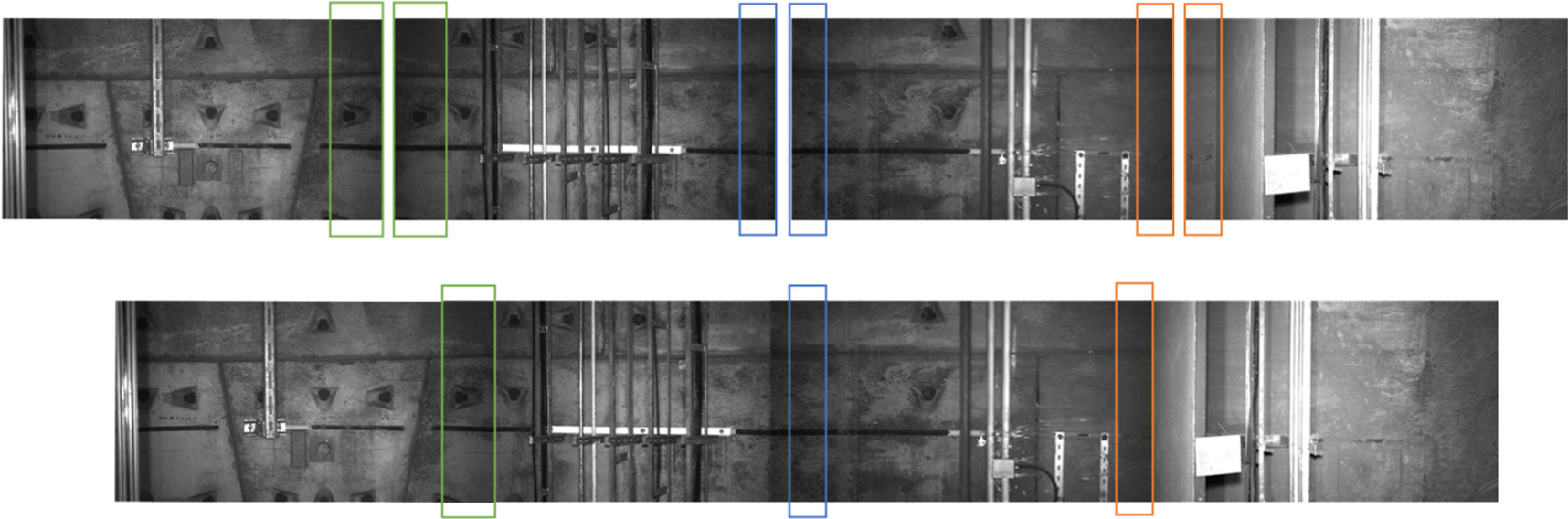 A subway tunnel image stitching method based on point cloud mapping ...