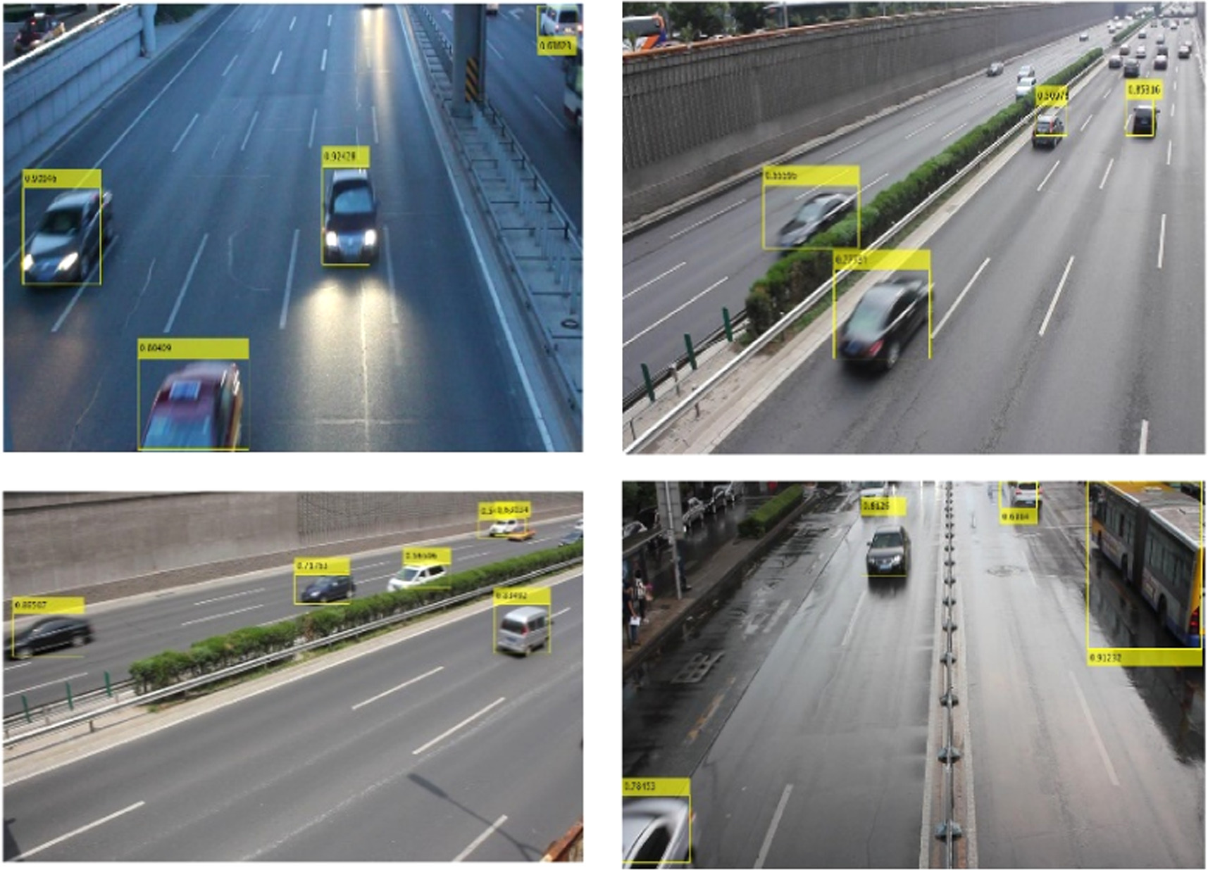 Vehicle detection in varied weather conditions using enhanced deep YOLO ...