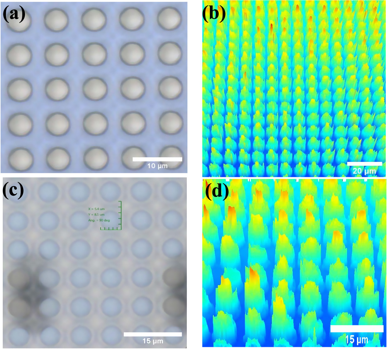 Fabrication and bonding of In bumps on Micro-LED with 8 μm pixel pitch ...
