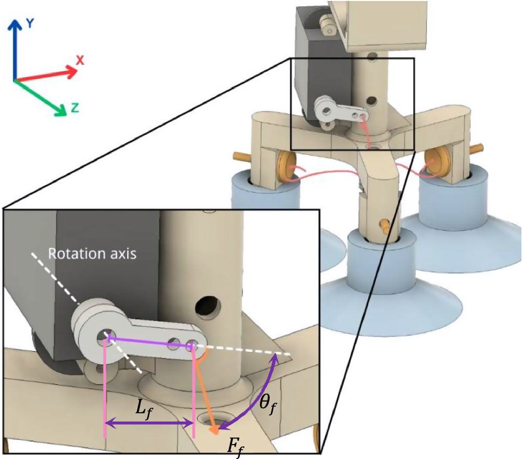 CREST: A low energy consumption wall climbing robot with passive impactive negative pressure ...