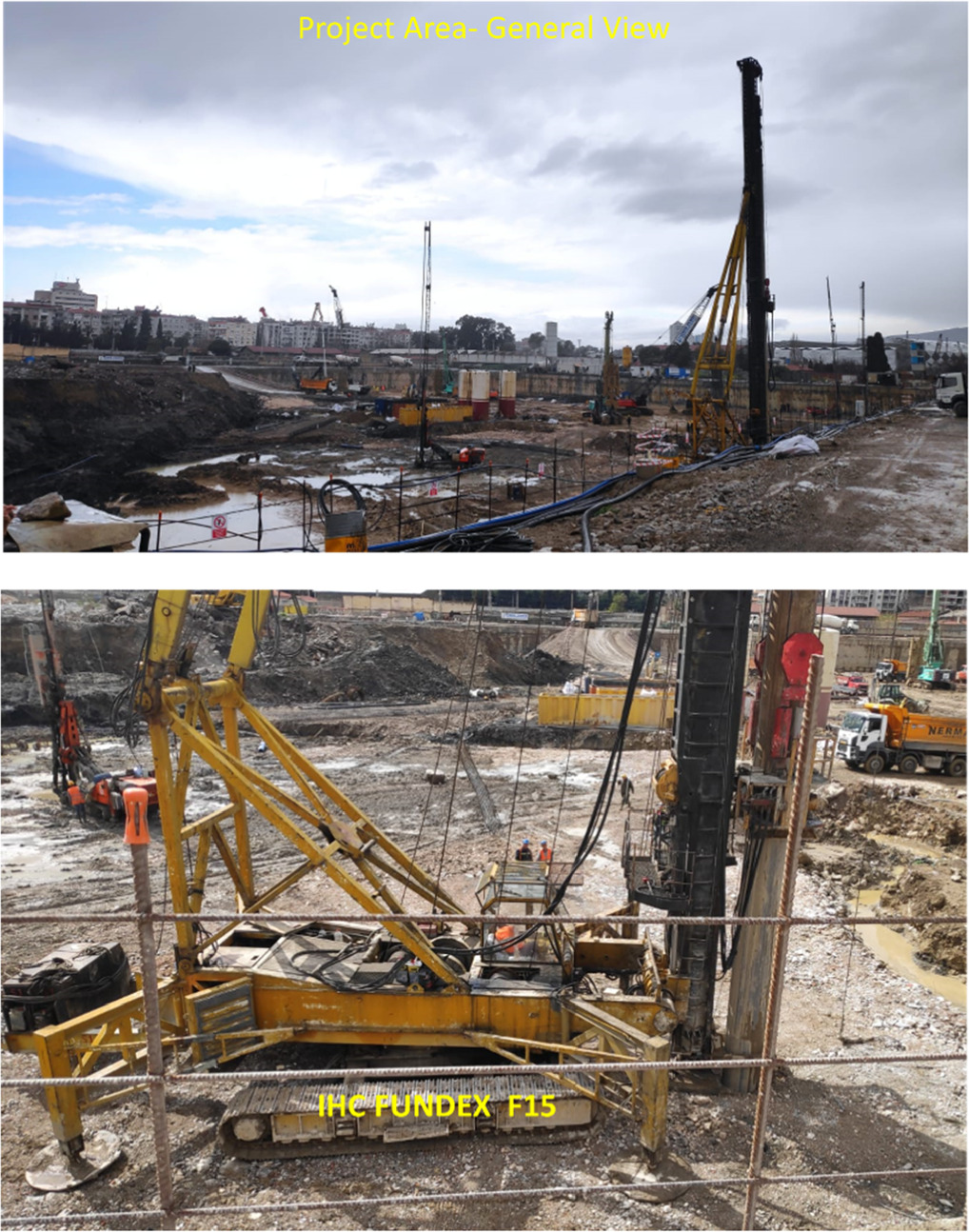 Effect of pile driving induced ground vibrations and stress ...