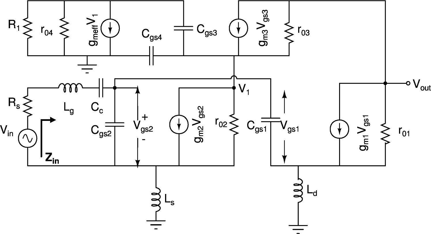 A novel programmable gain control low noise amplifier (PGCLNA) design ...
