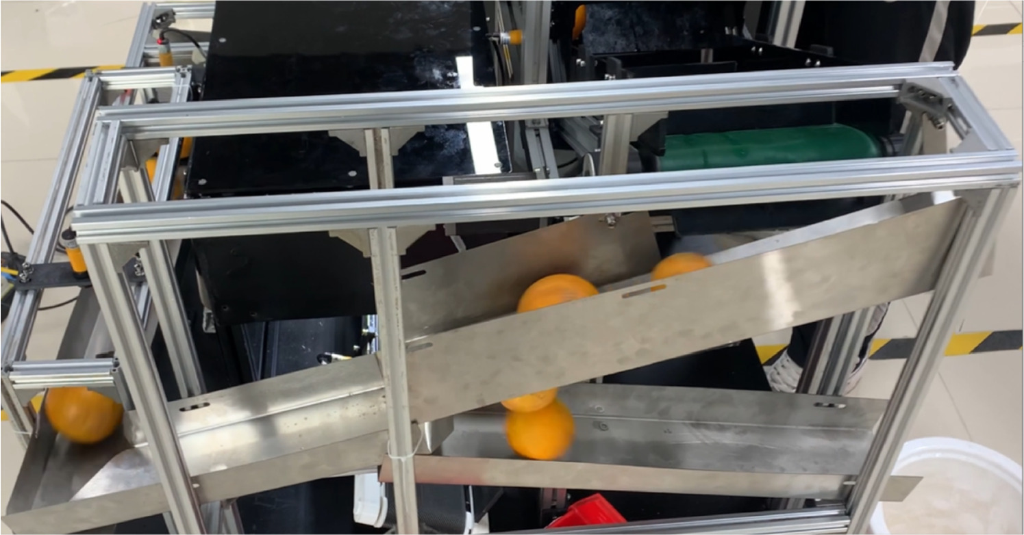 Development of novel prototype of orange sorting machine - IOPscience