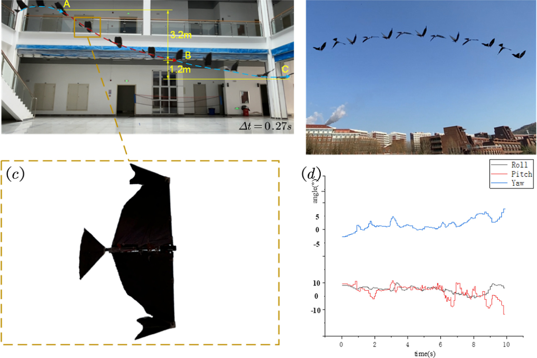 Design of an active wing-folding biomimetic flapping-wing air vehicle ...